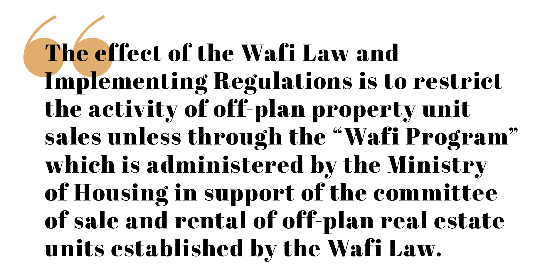 Wafi Program: Off-plan Sales from a Developer’s Perspective and Etnam ...